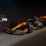 OKX Switch McLaren MCL60 Race Car To Stealth Mode For The Singapore ...