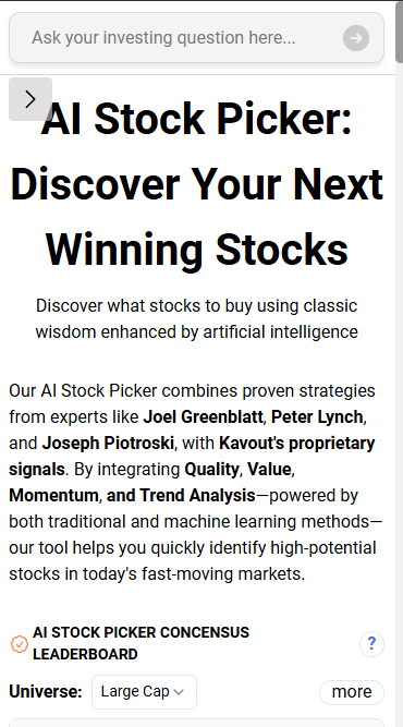 7 Best AI Stock Picker Services in 2025