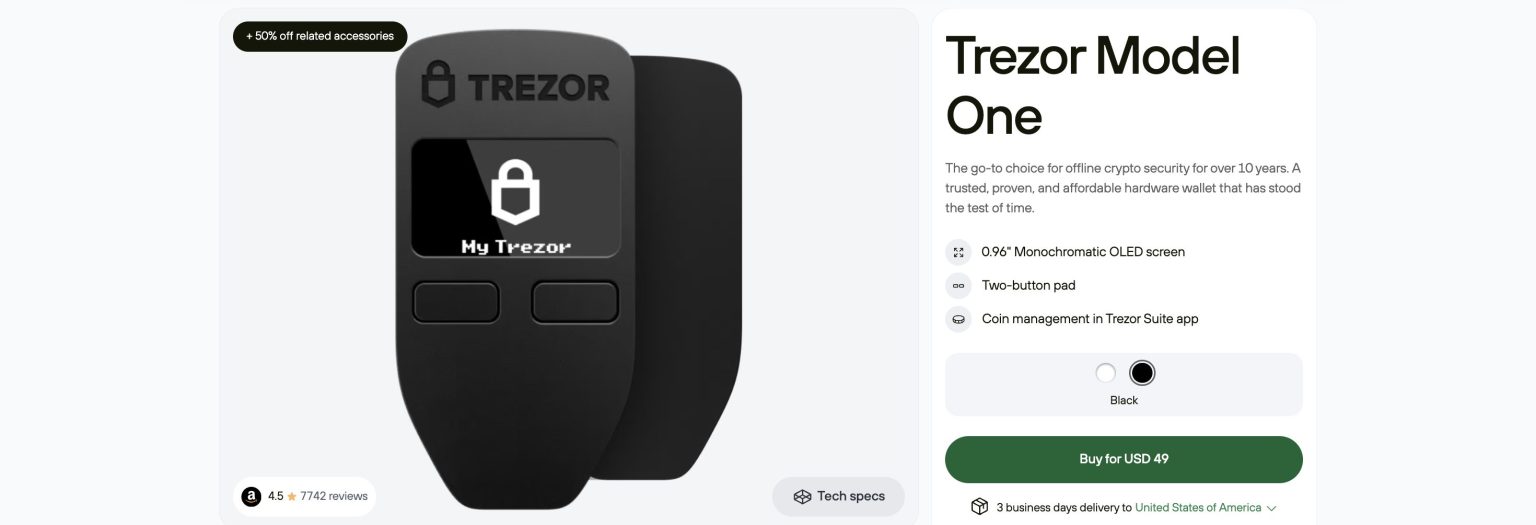 Trezor Wallet Review 2026 – Features, Fees, How it Works & More ...