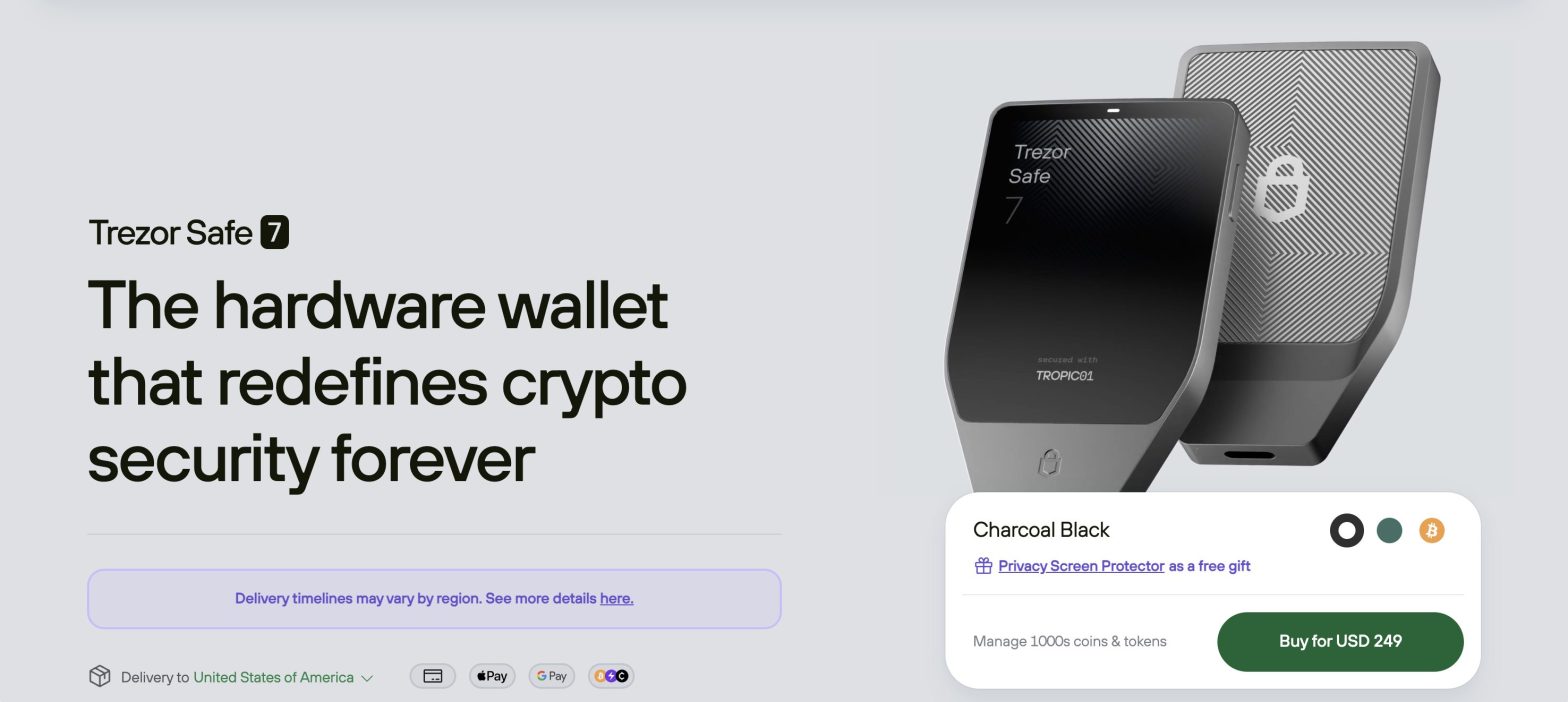 Trezor Wallet Review 2026 – Features, Fees, How it Works & More ...